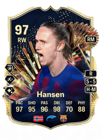 Caroline Graham Hansen EA FC 26 Ratings, Prices, and Cards - FUT.GG