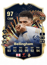 Jude Bellingham EA FC 26 Ratings, Prices, and Cards - FUT.GG