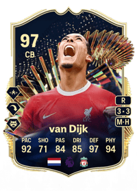 Virgil van Dijk EA FC 26 Ratings, Prices, and Cards - FUT.GG