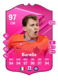 Nicolò Barella EA FC 26 Ratings, Prices, and Cards - FUT.GG