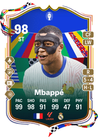 Kylian Mbappé EA FC 26 Ratings, Prices, and Cards - FUT.GG