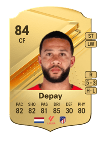 Memphis Depay EA FC 26 Ratings, Prices, and Cards - FUT.GG