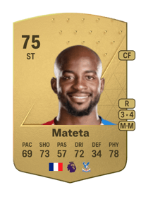 Jean-Philippe Mateta EA FC 26 Ratings, Prices, and Cards - FUT.GG