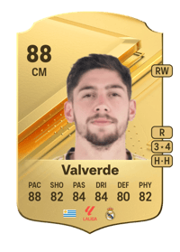 Federico Valverde EA FC 26 Ratings, Prices, and Cards - FUT.GG