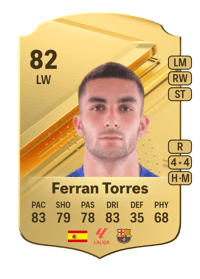 Ferran Torres EA FC 26 Ratings, Prices, and Cards - FUT.GG