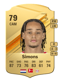 Xavi Simons EA FC 26 Ratings, Prices, and Cards - FUT.GG