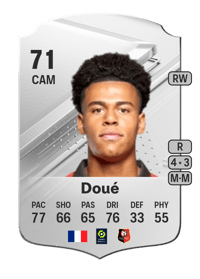 Désiré Doué EA FC 26 Ratings, Prices, and Cards - FUT.GG