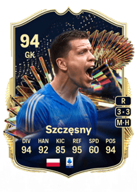 Wojciech Szczęsny EA FC 26 Ratings, Prices, and Cards - FUT.GG