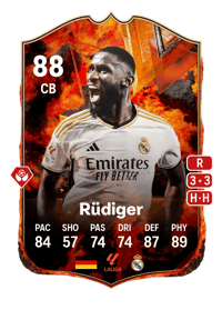 Antonio Rüdiger EA FC 26 Ratings, Prices, and Cards - FUT.GG