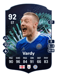 Jamie Vardy EA FC 26 Ratings, Prices, and Cards - FUT.GG