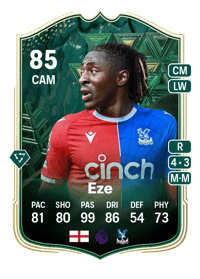 Eberechi Eze EA FC 26 Ratings, Prices, and Cards - FUT.GG