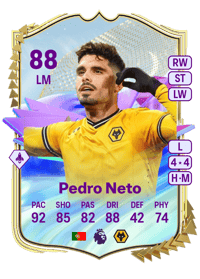 Pedro Neto EA FC 26 Ratings, Prices, and Cards - FUT.GG