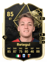Mateo Retegui EA FC 26 Ratings, Prices, and Cards - FUT.GG