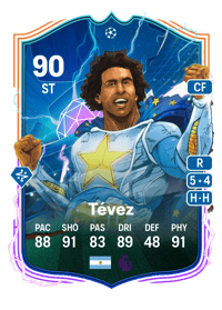 Carlos Tévez EA FC 26 Ratings, Prices, and Cards - FUT.GG