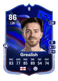 Jack Grealish EA FC 26 Ratings, Prices, and Cards - FUT.GG