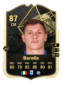 Nicolò Barella EA FC 26 Ratings, Prices, and Cards - FUT.GG