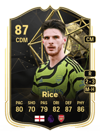 Declan Rice EA FC 26 Ratings, Prices, and Cards - FUT.GG