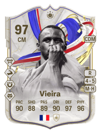 Patrick Vieira EA FC 26 Ratings, Prices, and Cards - FUT.GG
