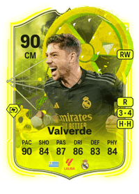 Federico Valverde EA FC 26 Ratings, Prices, and Cards - FUT.GG