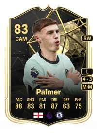 Cole Palmer EA FC 26 Ratings, Prices, and Cards - FUT.GG
