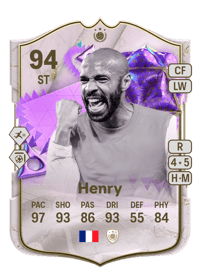 Thierry Henry EA FC 26 Ratings, Prices, and Cards - FUT.GG