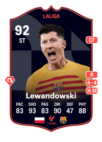 Robert Lewandowski EA FC 26 Ratings, Prices, and Cards - FUT.GG