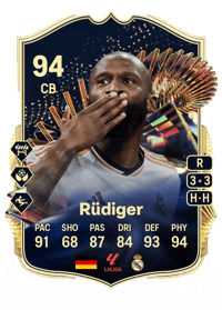 Antonio Rüdiger EA FC 26 Ratings, Prices, and Cards - FUT.GG