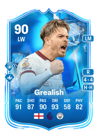 Jack Grealish EA FC 26 Ratings, Prices, and Cards - FUT.GG