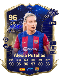 Alexia Putellas EA FC 26 Ratings, Prices, and Cards - FUT.GG
