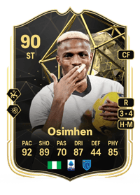Victor Osimhen EA FC 26 Ratings, Prices, and Cards - FUT.GG