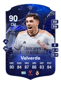 Federico Valverde EA FC 26 Ratings, Prices, and Cards - FUT.GG