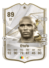 Samuel Eto'o EA FC 26 Ratings, Prices, and Cards - FUT.GG