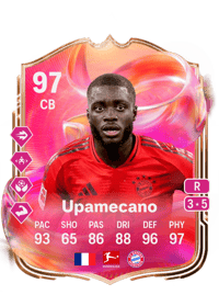 Dayot Upamecano EA FC 26 Ratings, Prices, and Cards - FUT.GG