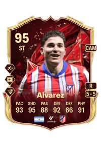 Julián Álvarez EA FC 26 Ratings, Prices, and Cards - FUT.GG