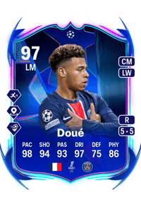 Désiré Doué EA FC 25 Ratings, Prices, and Cards - FUT.GG