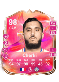 Rayan Cherki EA FC 26 Ratings, Prices, and Cards - FUT.GG