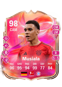 Jamal Musiala EA FC 26 Ratings, Prices, and Cards - FUT.GG