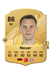 Manuel Neuer EA FC 25 Ratings, Prices, and Cards - FUT.GG
