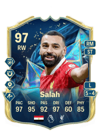 Mohamed Salah EA FC 25 Ratings, Prices, and Cards - FUT.GG