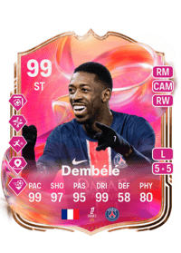 Ousmane Dembélé EA FC 26 Ratings, Prices, and Cards - FUT.GG