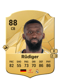 Antonio Rüdiger EA FC 26 Ratings, Prices, and Cards - FUT.GG