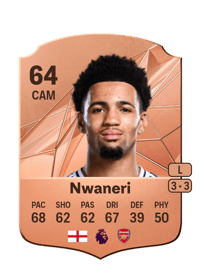Ethan Nwaneri EA FC 26 Ratings, Prices, and Cards - FUT.GG