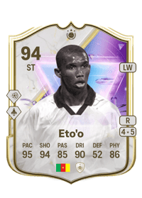 Samuel Eto'o EA FC 26 Ratings, Prices, and Cards - FUT.GG