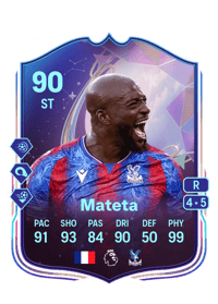Jean-Philippe Mateta EA FC 26 Ratings, Prices, and Cards - FUT.GG