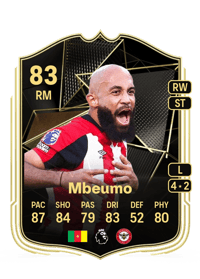 Bryan Mbeumo EA FC 26 Ratings, Prices, and Cards - FUT.GG