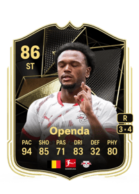 Loïs Openda EA FC 26 Ratings, Prices, and Cards - FUT.GG