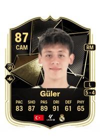 Arda Güler EA FC 26 Ratings, Prices, and Cards - FUT.GG