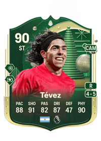 Carlos Tévez EA FC 26 Ratings, Prices, and Cards - FUT.GG