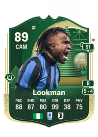 Ademola Lookman EA FC 26 Ratings, Prices, and Cards - FUT.GG