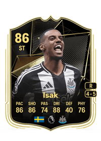 Alexander Isak EA FC 26 Ratings, Prices, and Cards - FUT.GG